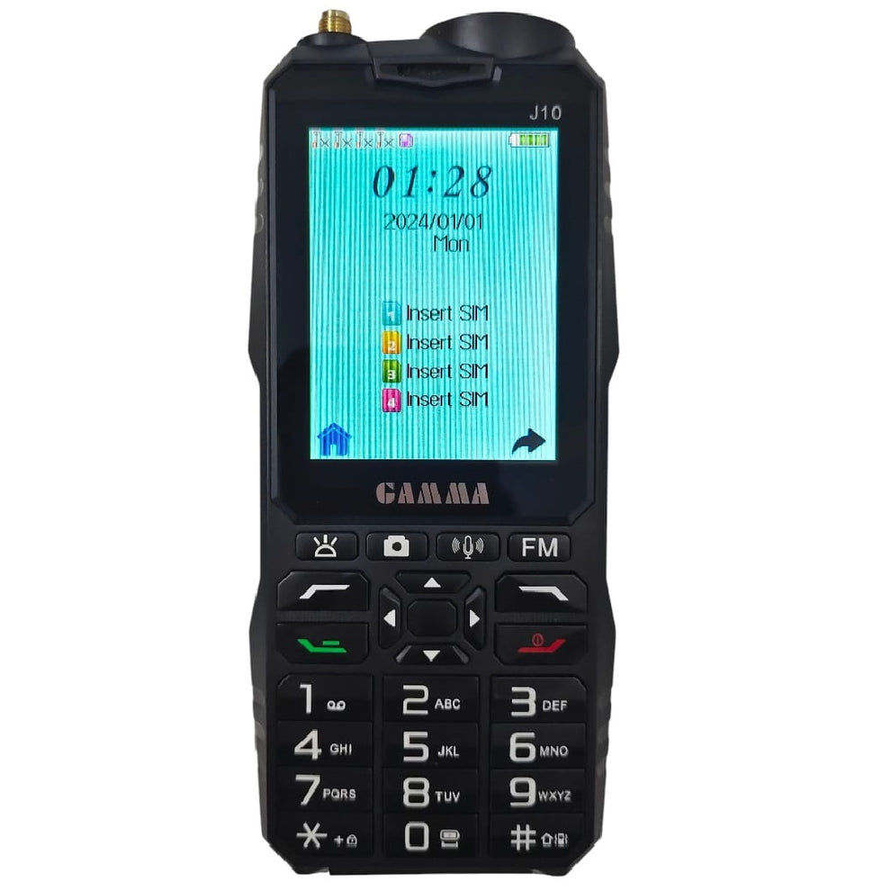 Gamma J10 Four sim Phone, 4000mah big Battery with Wireless Fm – Leysky ...